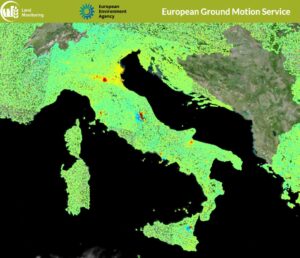 European Ground Motion Service per il monitoraggio del territorio