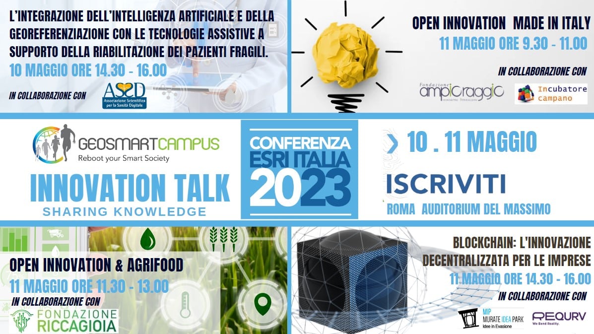 Open Innovation e Agrifood: Innovation Talk - Geosmart Magazine