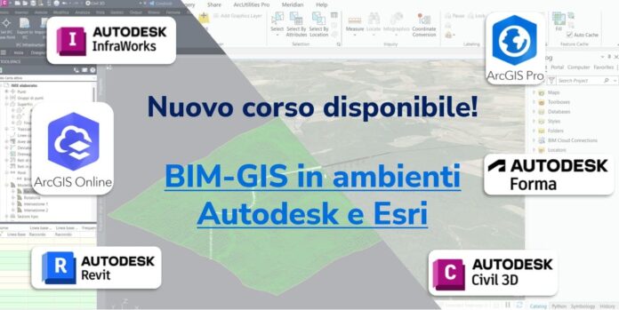 Corso di integrazione BIM-GIS in ambienti Autodesk e Esri